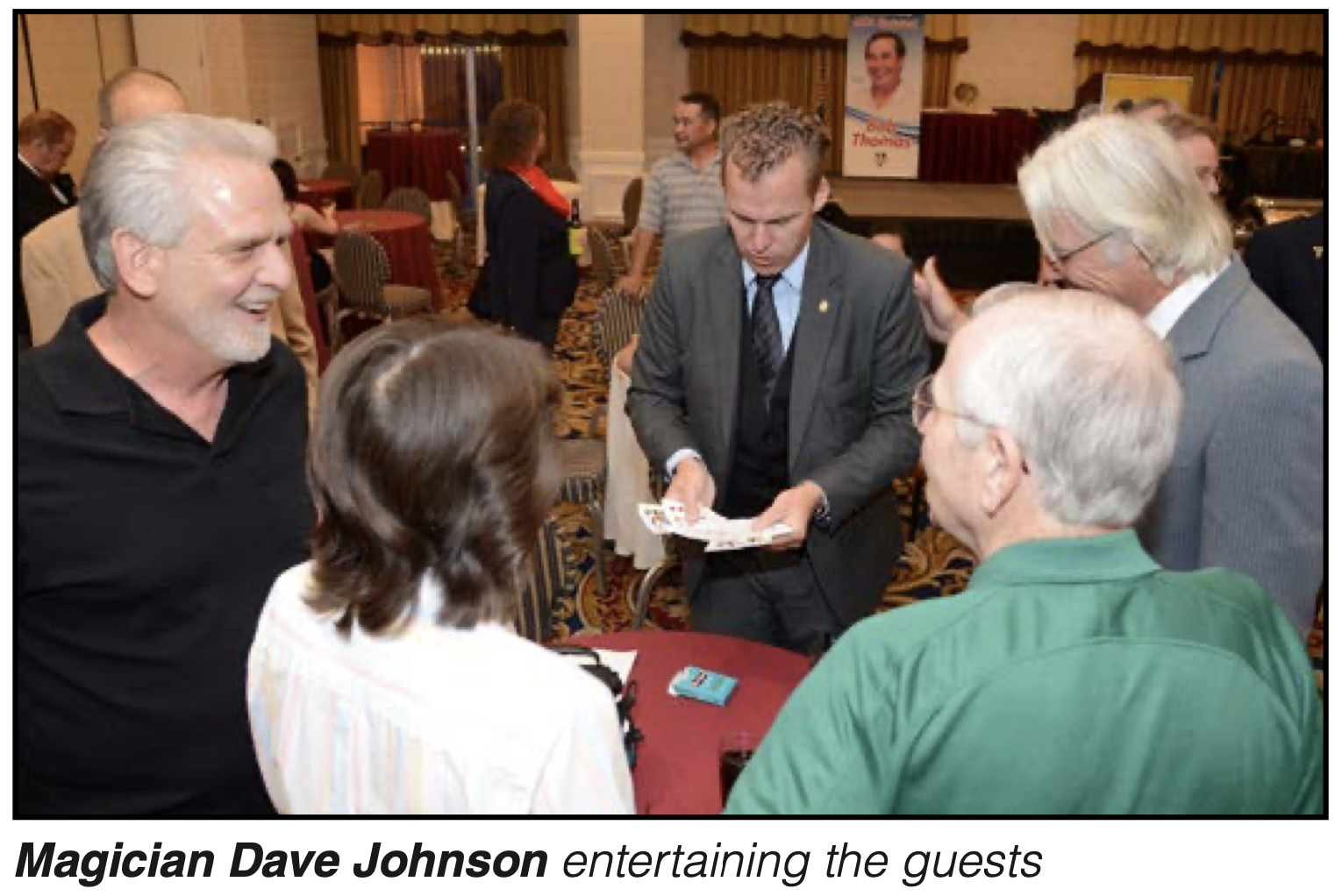 10 tricks – Dave Johnson: Award Winning. Comedy Magician.